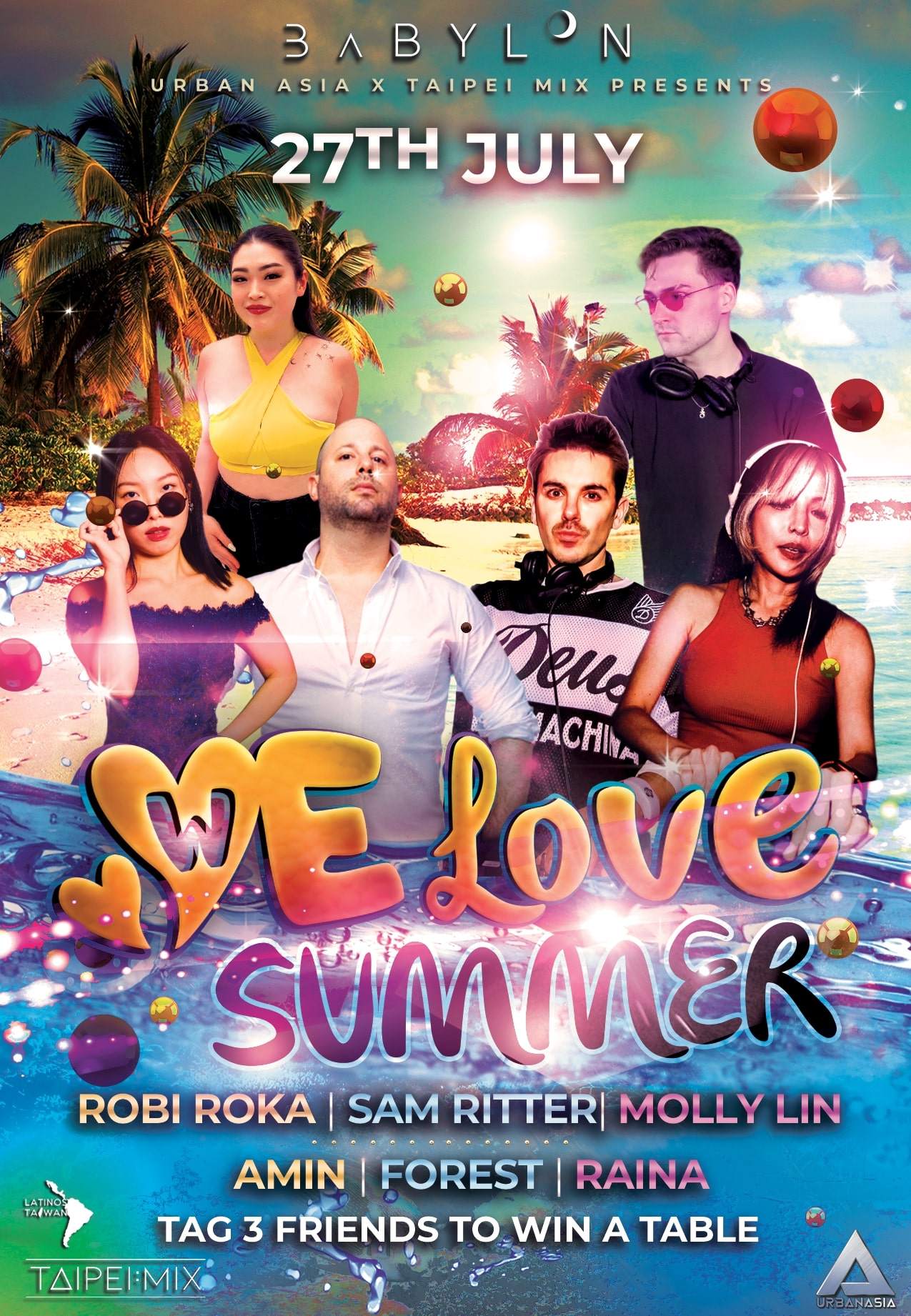 We Love Summer - Babylon Rooftop at TBA - Babylon Taipei ATT4Fun , Taipei