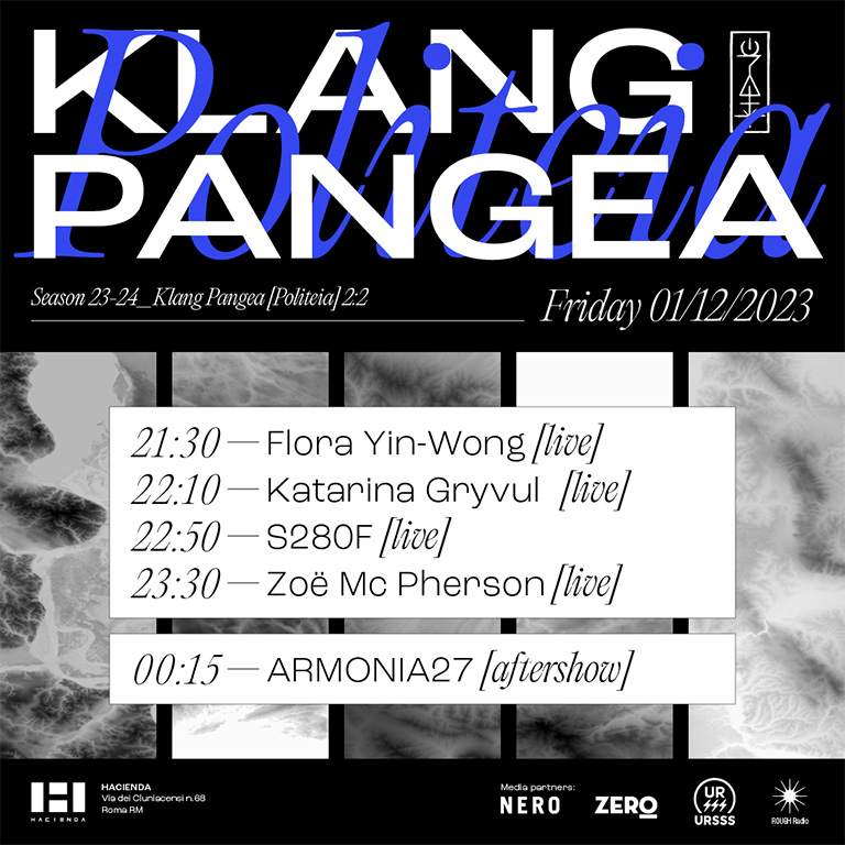 KLANG: PANGEA - POLITEIA at Hacienda Club, Rome