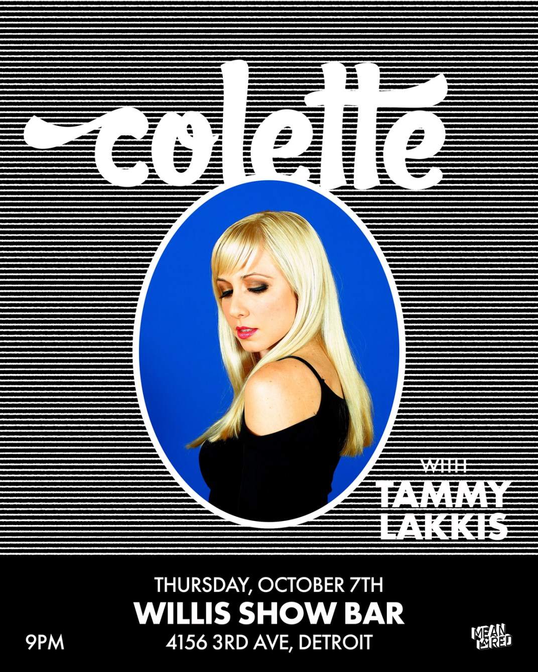 DJ Colette at Willis Show Bar, Detroit