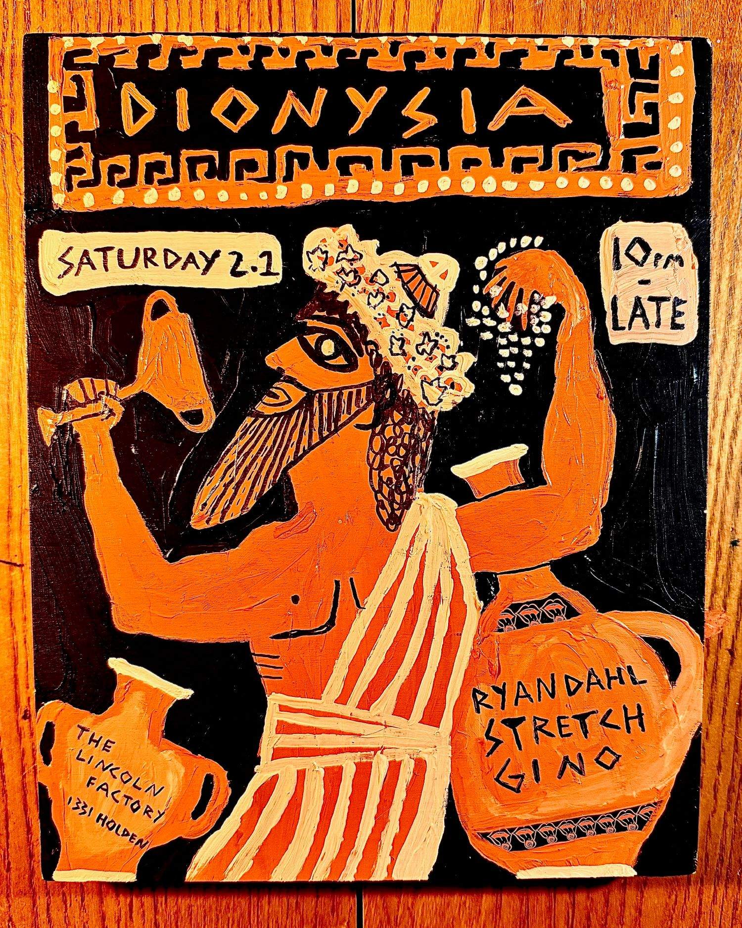 Dionysia at Lincoln Factory, Detroit