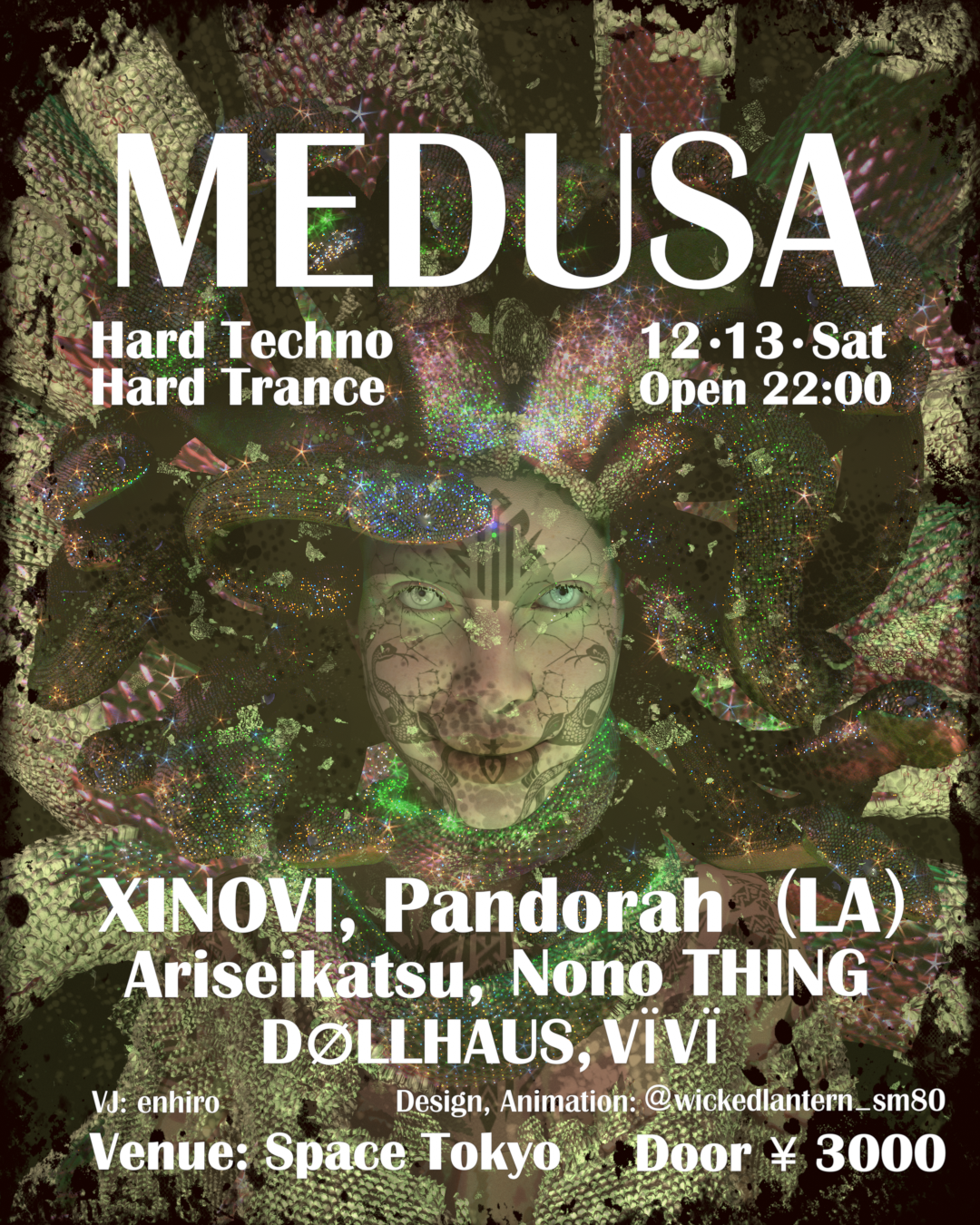MEDUSA at Space, 東京