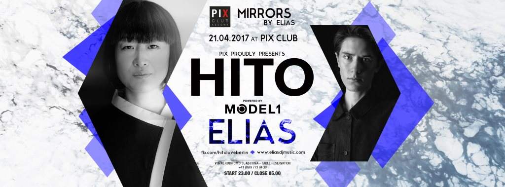 Mirrors — Hito & Elias (CH) — Pix Ascona at Pix Club, Suisse