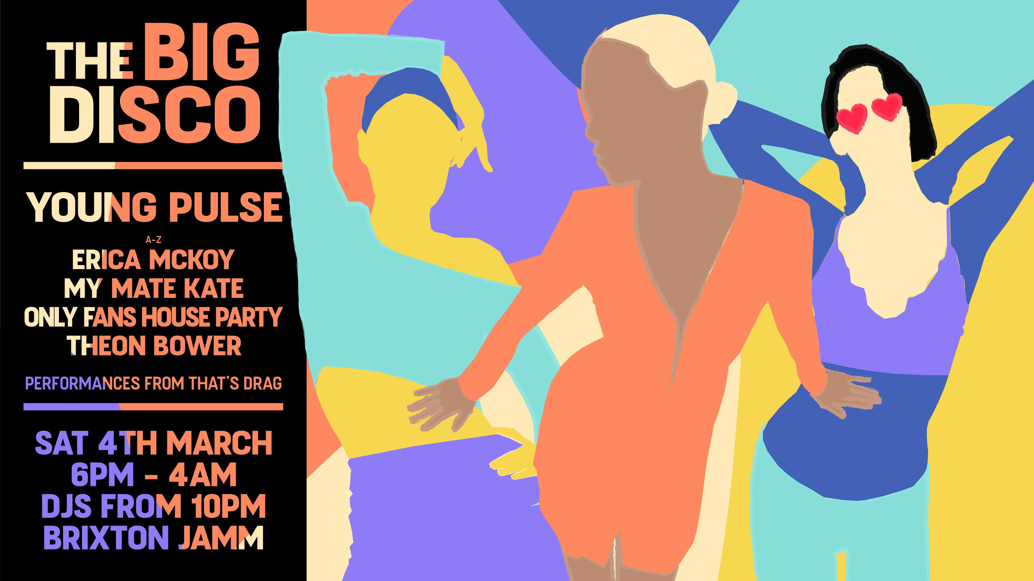 The Big Disco with Young Pulse at Brixton Jamm, London