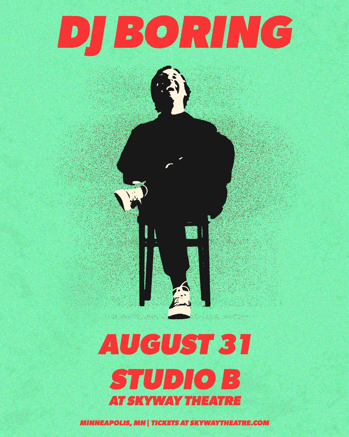 DJ BORING at Skyway Theatre, Minneapolis/St Paul