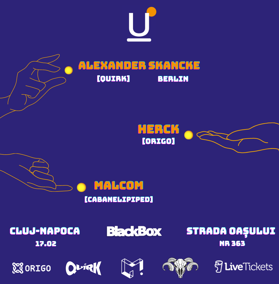Under Berlin presents: Alexander Skancke,Herck,Malcom at TBA, Cluj-Napoca