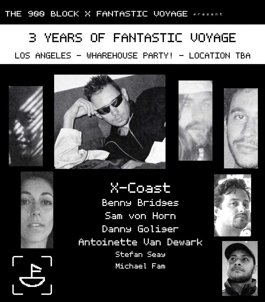 The 900 Block X Fantastic Voyage present X-Coast [LA Debut] en TBA ...