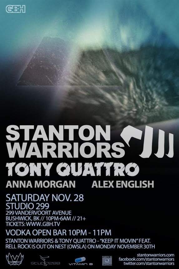 Stanton Warriors at Studio 299, New York