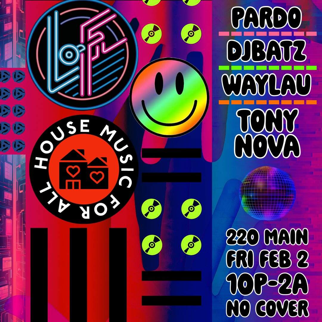 House Music for All at Lo-Fi Bar, Detroit