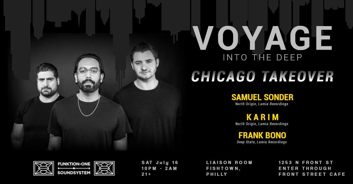 Voyage - Into the Deep: Chicago Takeover at Liaison Room at Front ...
