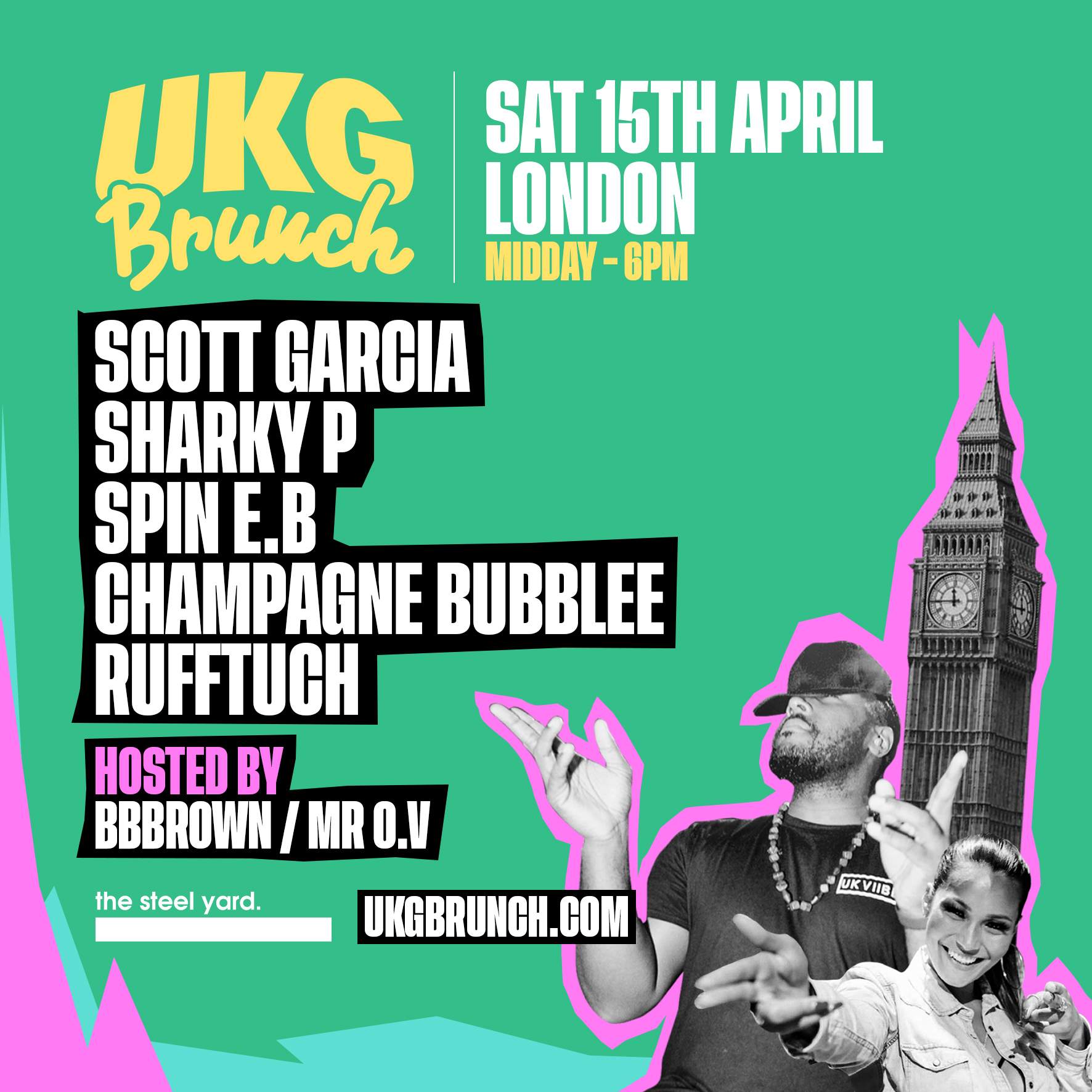 UKG BRUNCH - LONDON at The Steel Yard, London