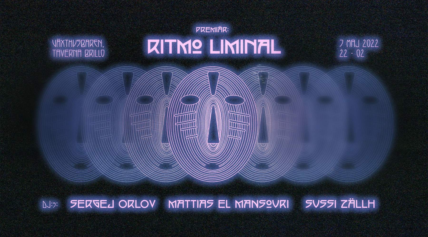 Ritmo Liminal Premiere: Mattias El Mansouri, Sergej Orlov, Sussi Zällh bei Växthusbaren ...