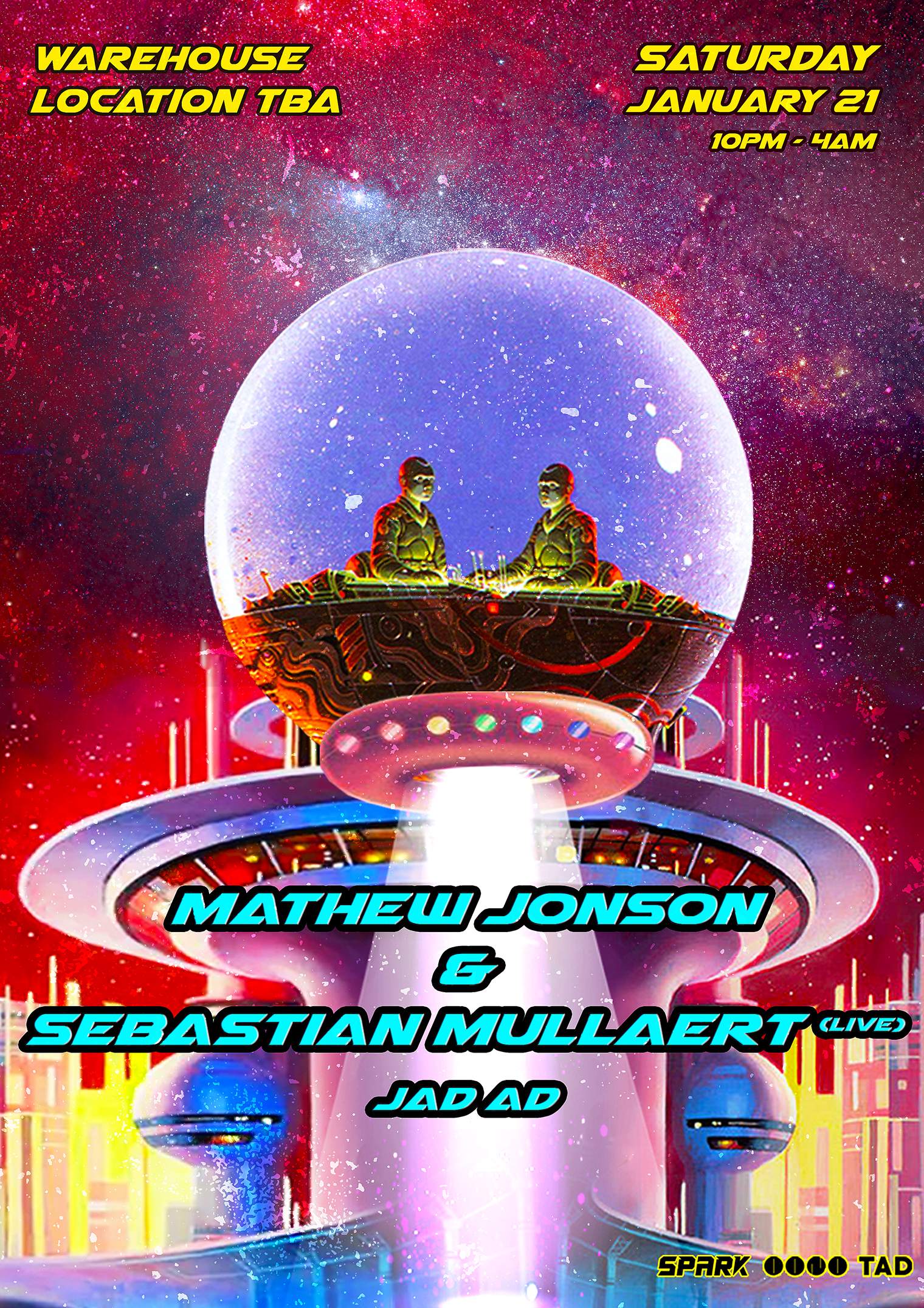 Mathew Jonson & Sebastian Mullaert [LIVE] at TBA - 131 McCormack Street ...