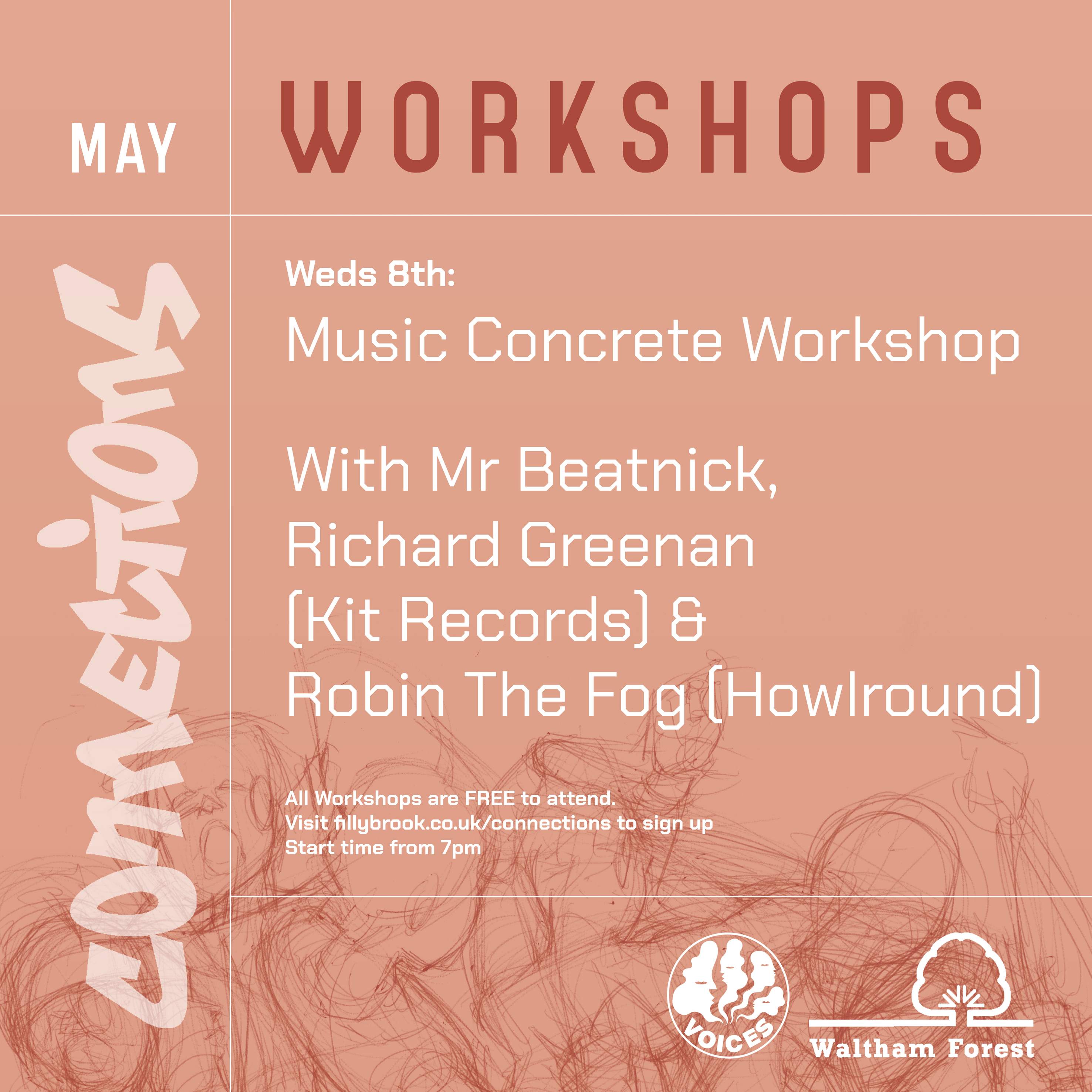 Music Concrete - Workshop at Filly Brook, London