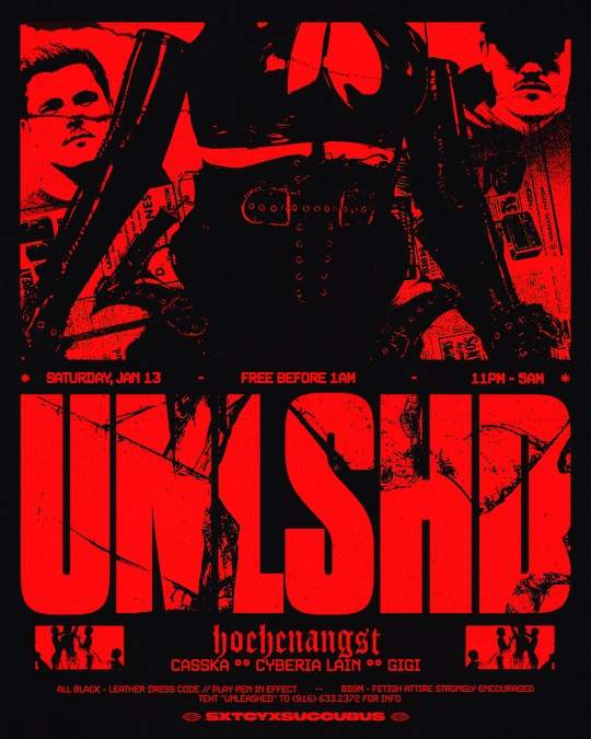 SXTCY x Succubus present: UNLSHD feat. HOEHENANGST (LA DEBUT) en TBA ...