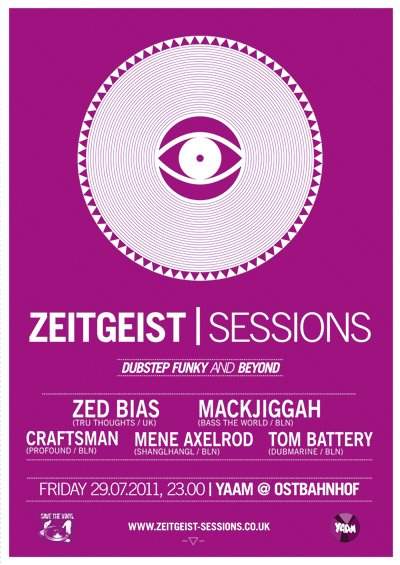 Zeitgeist Sessions Vol. 4 with Zed Bias en YAAM Berlin, Berlín