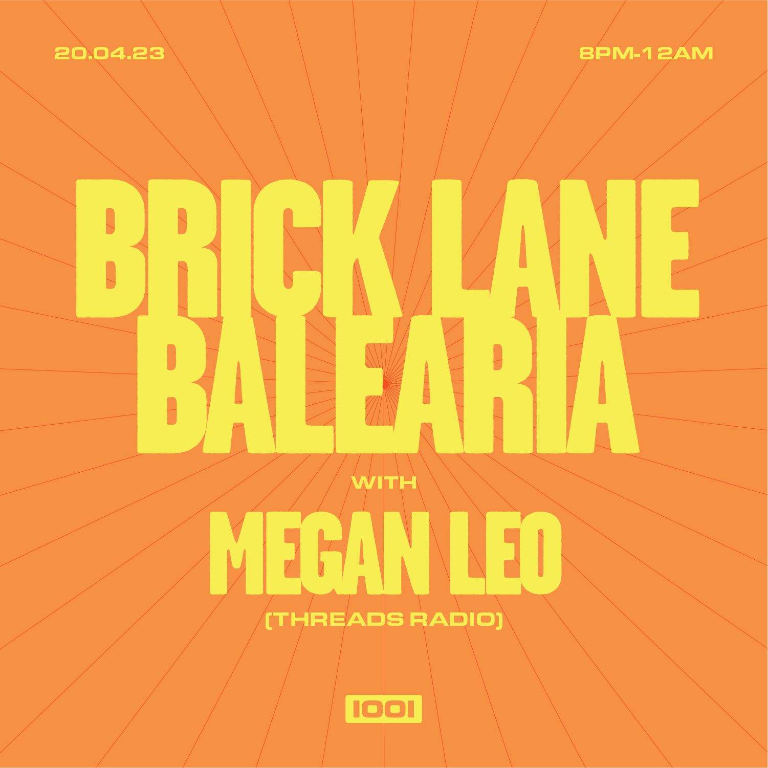 Brick Lane Balaeria with Megan Leo (Threads Radio) at Cafe 1001, London