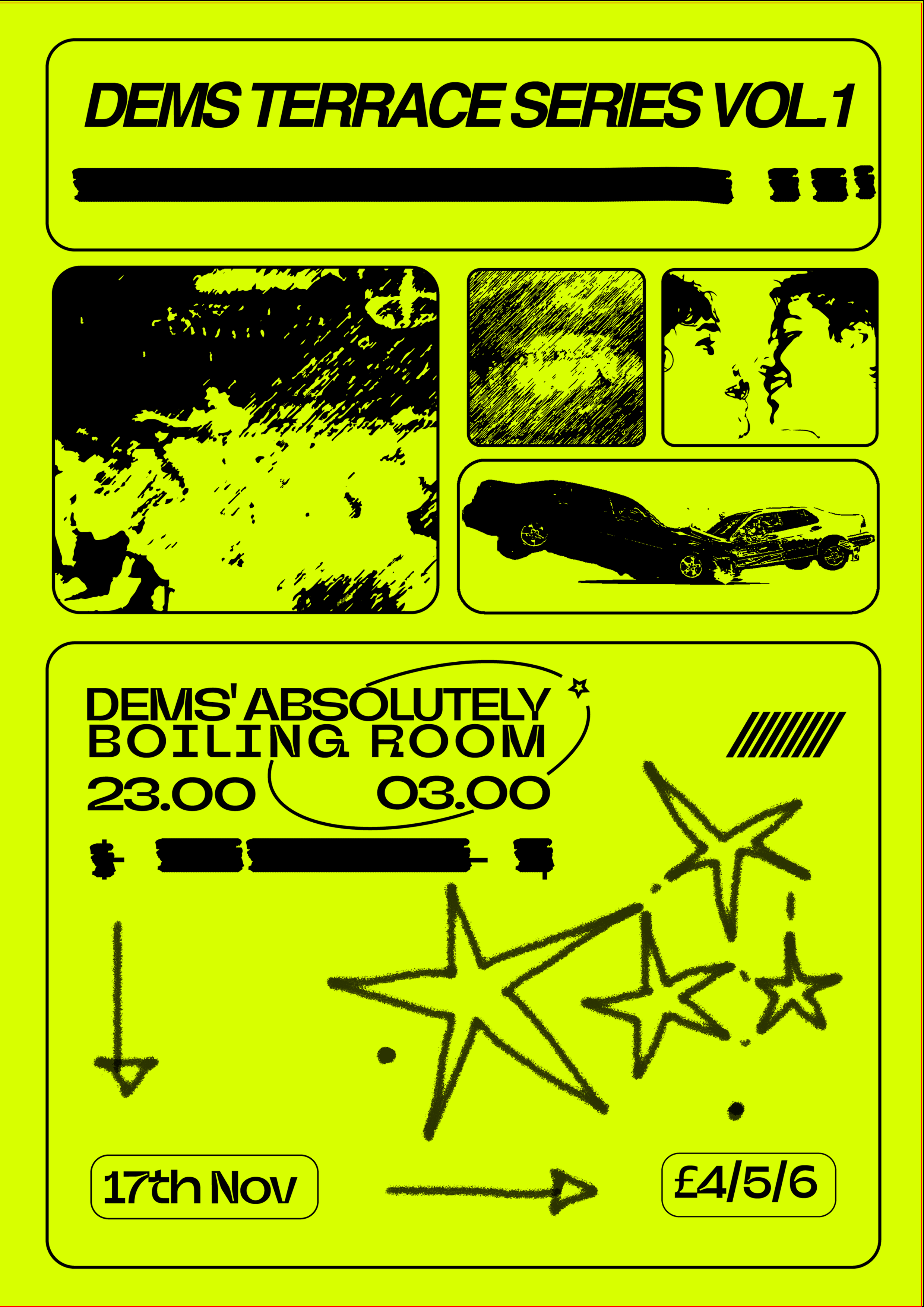 DEMS' Absolutely Boiling Room at The Terrace, Dundee