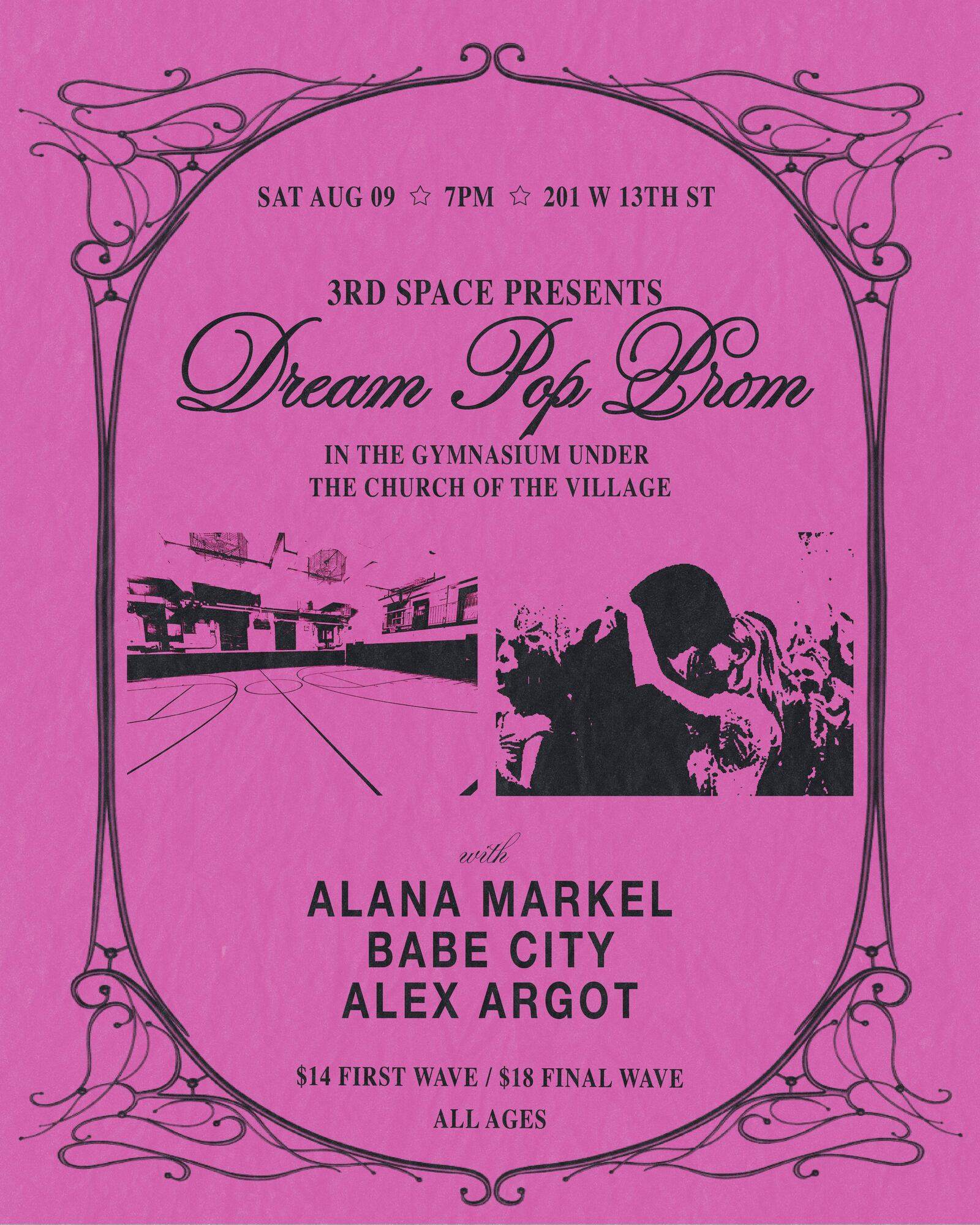 Dream Pop in a Prom-Themed Gym Under a Church at Underneath the Church ...