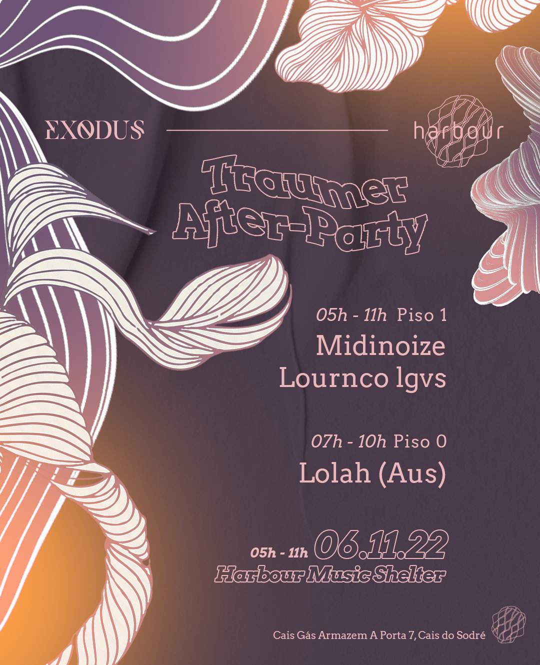 Harbour // Traumer Afterparty at Harbour Music Shelter, Lisbon