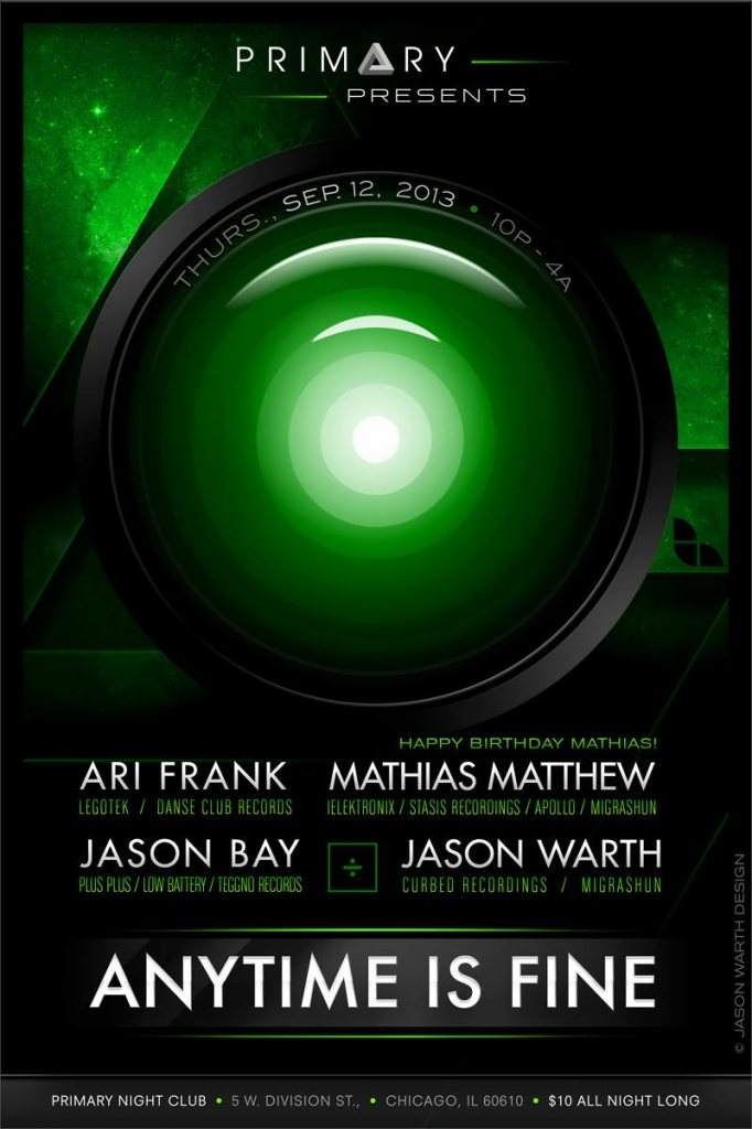 Anytime Is Fine' Mathias Matthew's B-Day & Record Release Event en ...