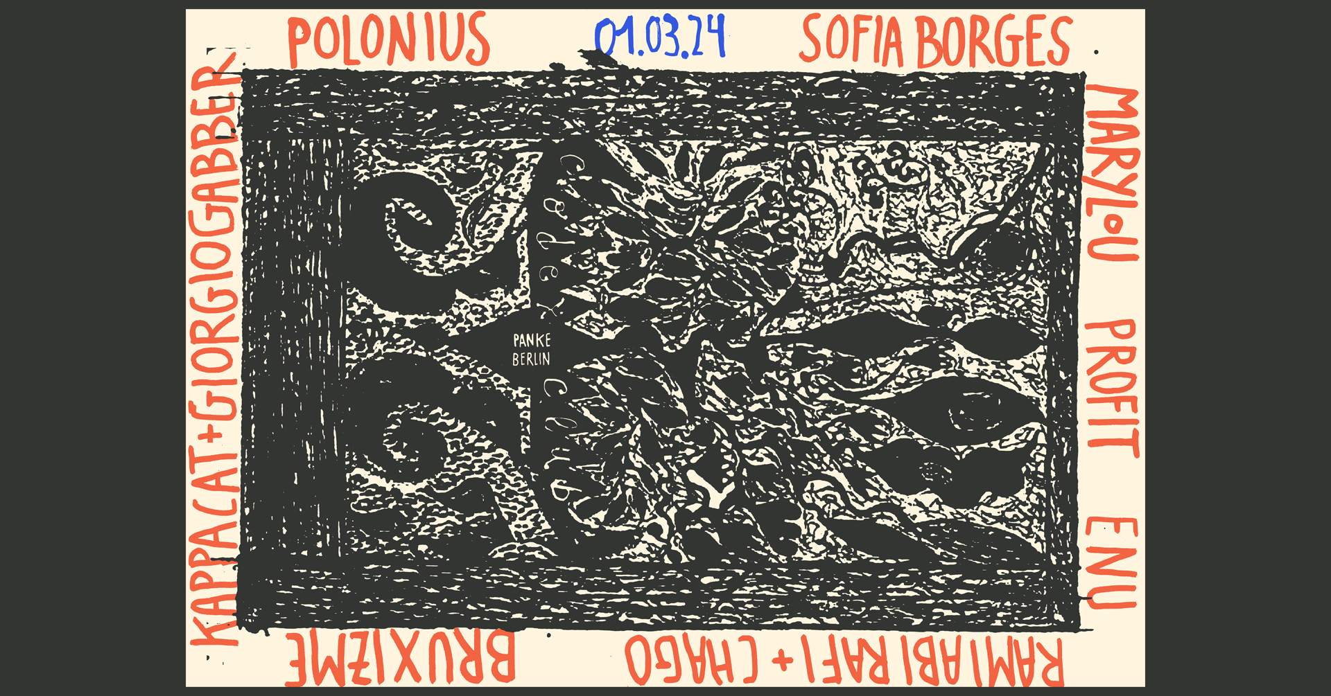 CODEX CLUB: Polonius, Profit, Sofia Borges, Bruxizme, Enu, Marylou ...