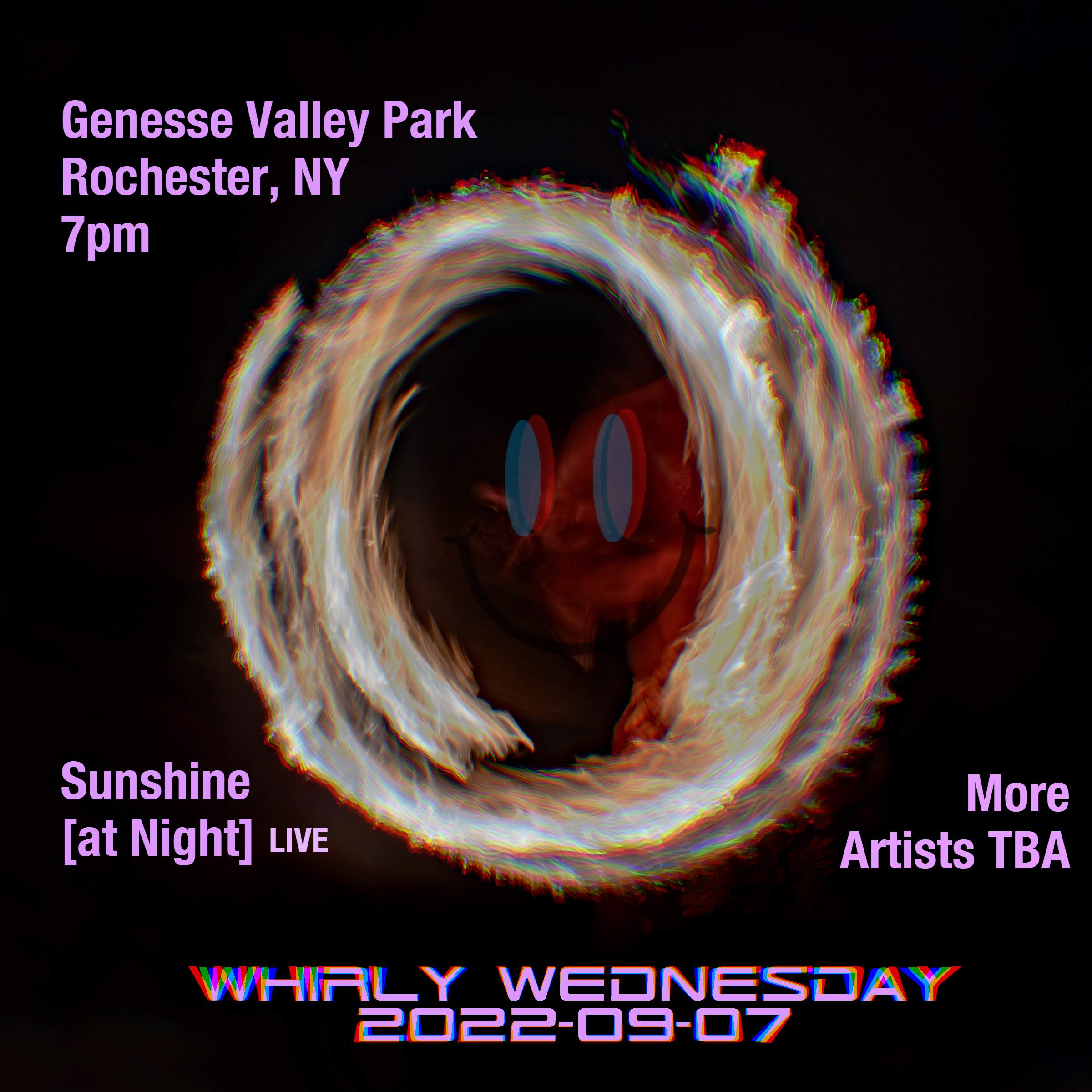 Whirly Wednesday with Sunshine +TBA at TBA - Rochester, NY, New York City
