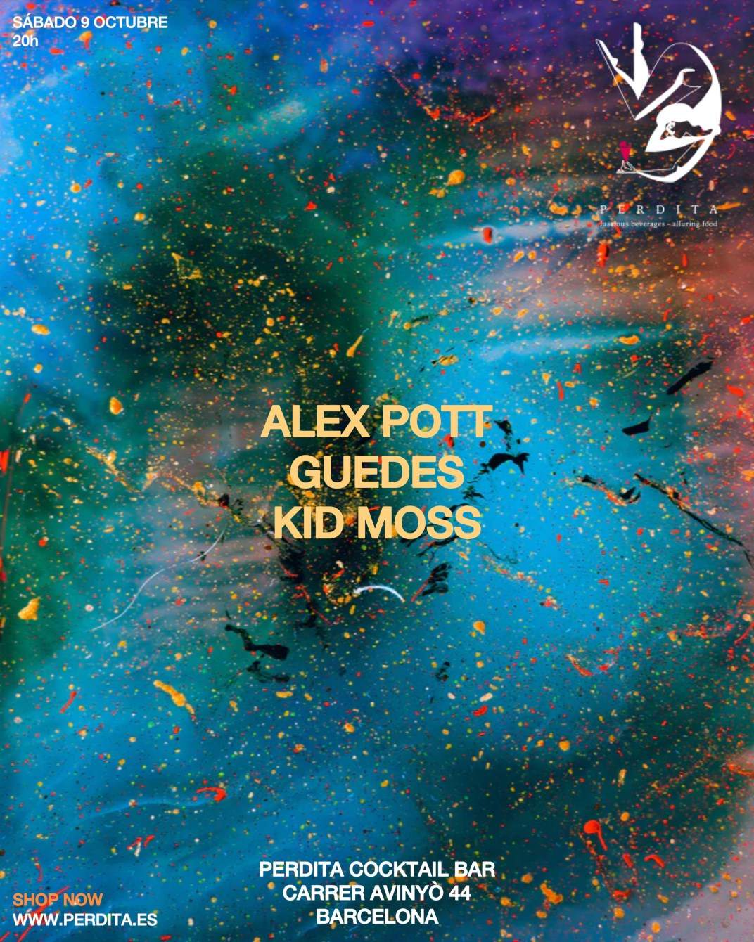 Guedes & Kid Moss, Alex Pott (Special Guest) at Soy Perdita, Barcelona