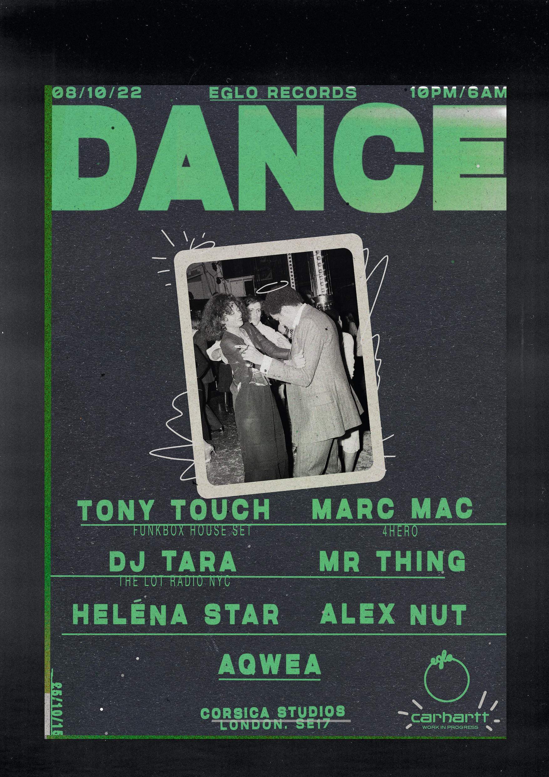 Eglo Records DANCE // Tony Touch (NYC), Marc Mac (4Hero), DJ Tara (NYC ...