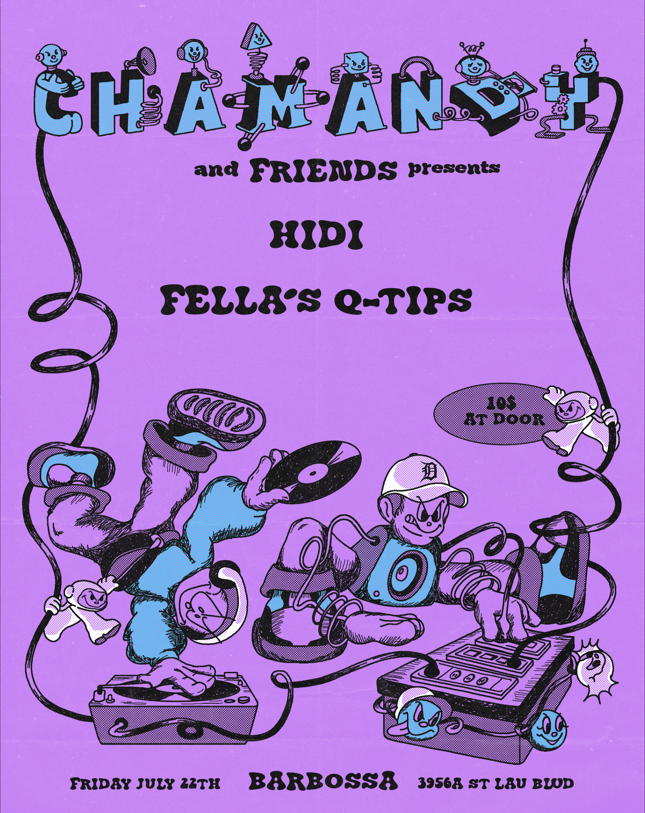 CHAMANDY and friends presents: HIDI bei Barbossa, Montreal