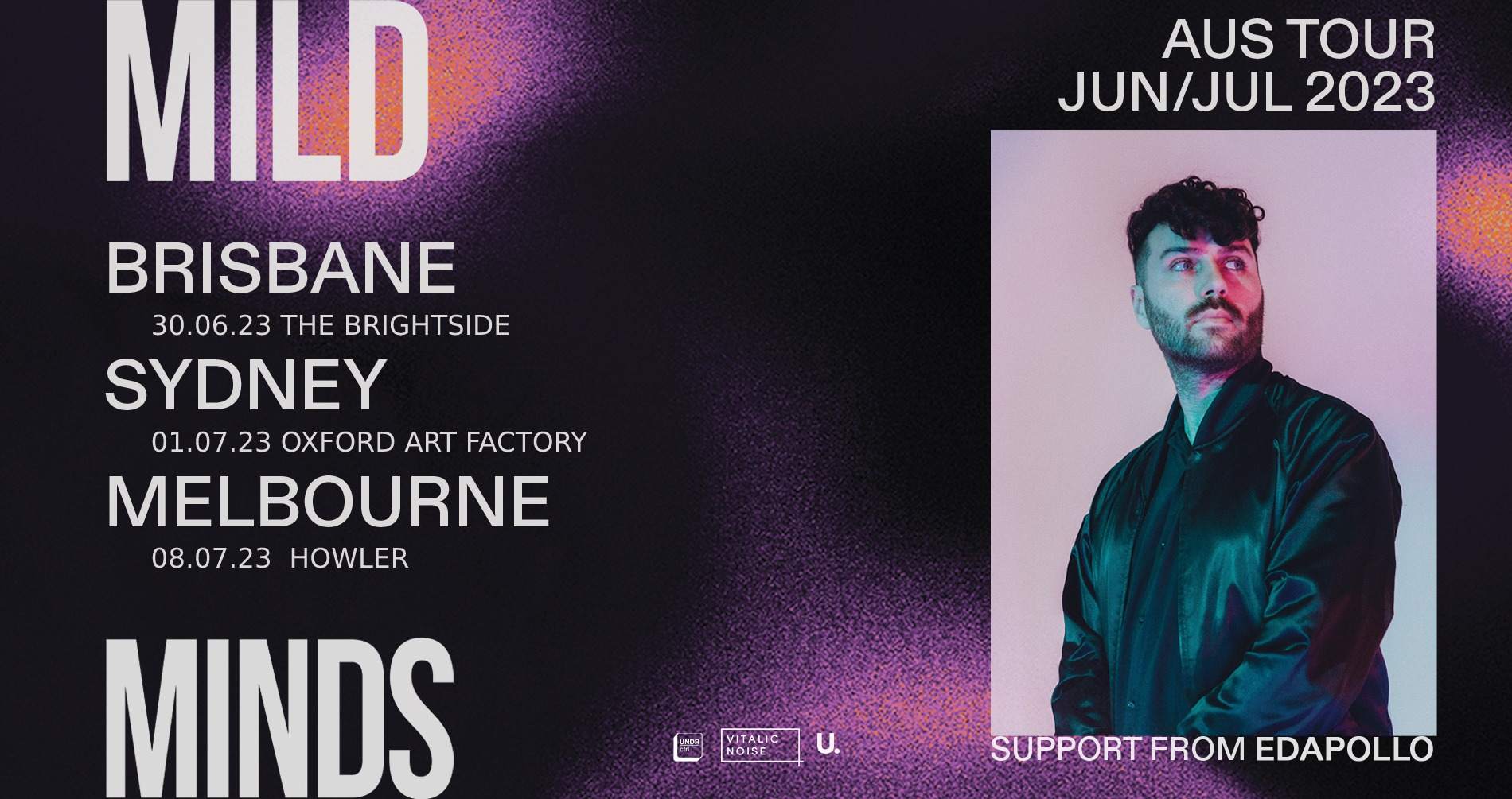 Mild Minds — Australia Tour 2023 - Sydney at Oxford Art Factory, Sydney