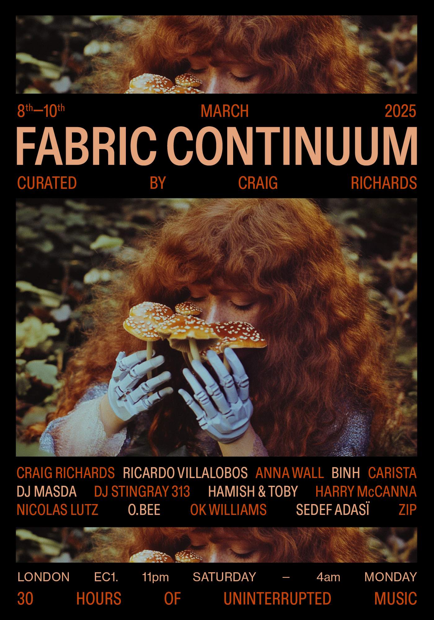 fabric Continuum: Craig Richards, Ricardo Villalobos, Zip, Sedef Adasï ...