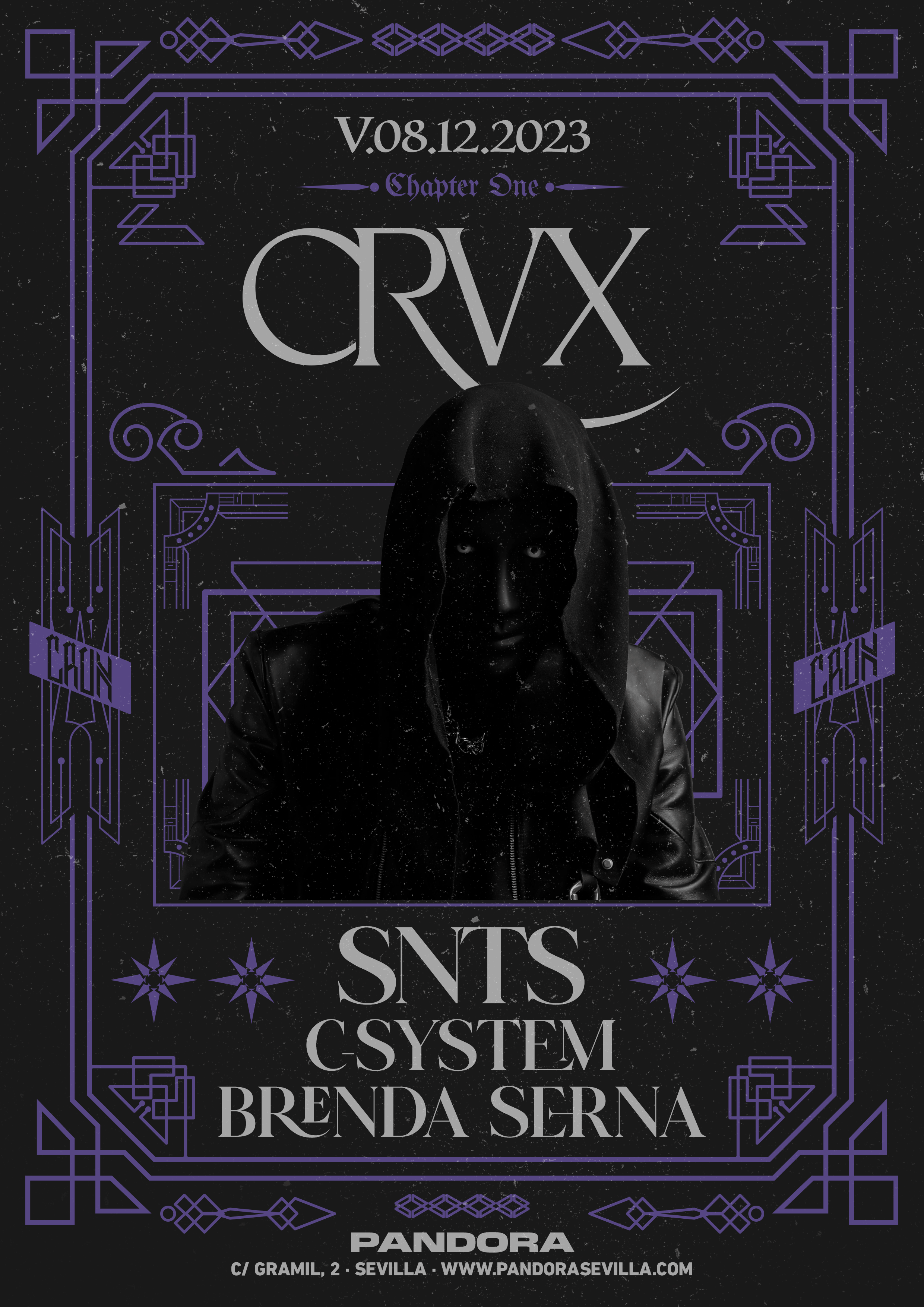 CRVX: Chapter One with SNTS + C-System + Brenda Serna en Pandora ...