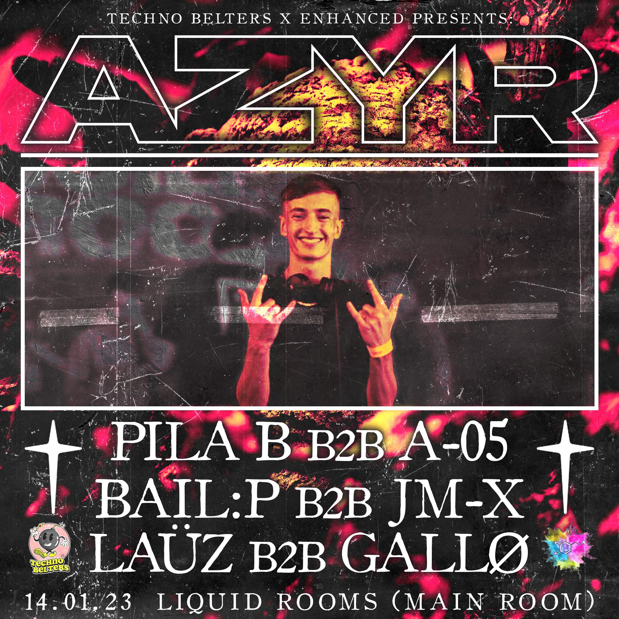 Techno Belters X Enhanced presents: Azyr at The Liquid Room, Edinburgh