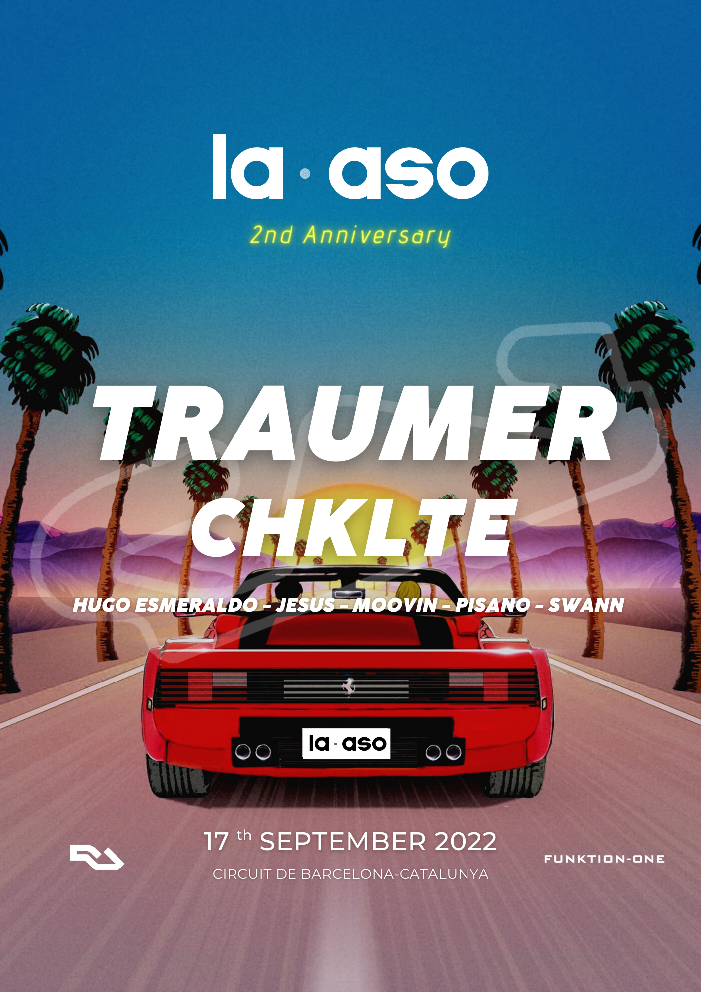 LA ASO (2nd Anniversary) with Traumer, CHKLTE & many more [+11h party ...