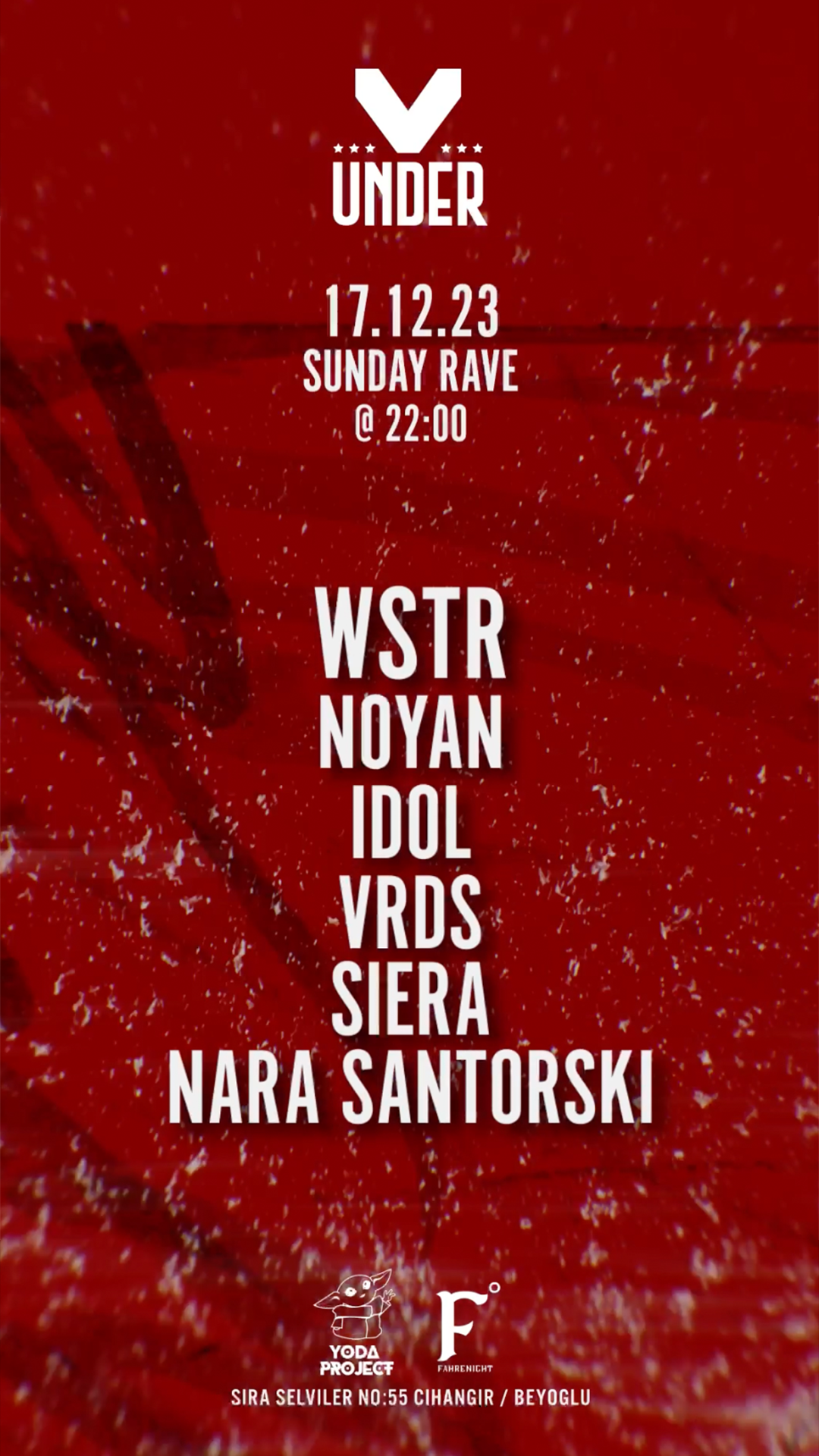 Sunday Rave at Under Istanbul, Istanbul