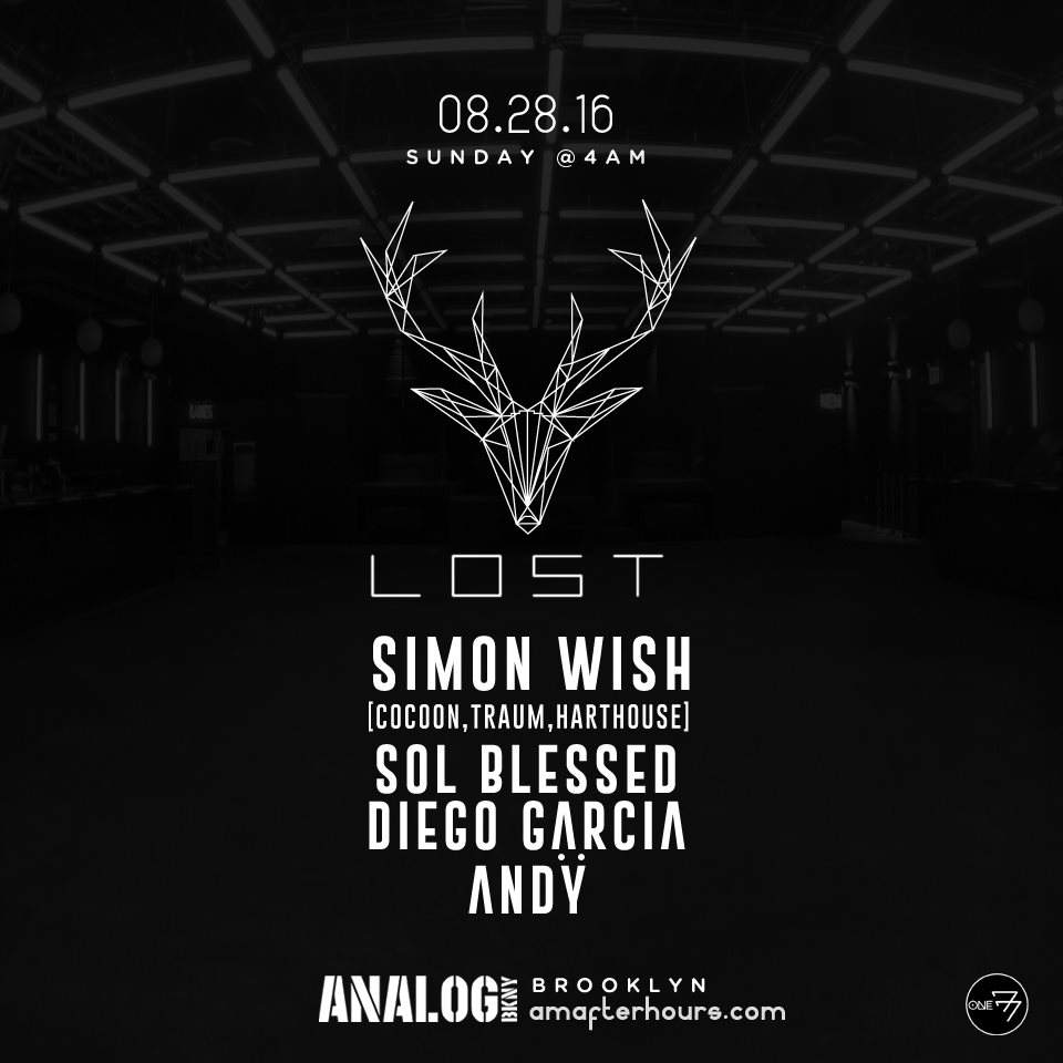 Lost Afties with Simon Wish/ Sol Blessed/ Diego Garcia/ Andy bei ...
