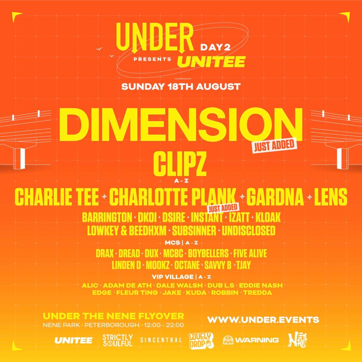 Under presents UNITEE with Dimension, Clipz, Charlie Tee, Charlotte ...
