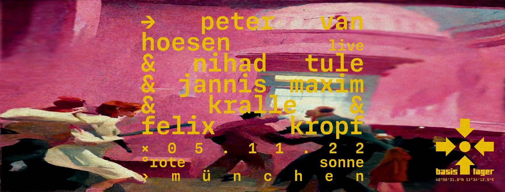 Rote Sonne X Basislager with Felix Kropf, Jannis Maxim, Kralle, Nihad ...