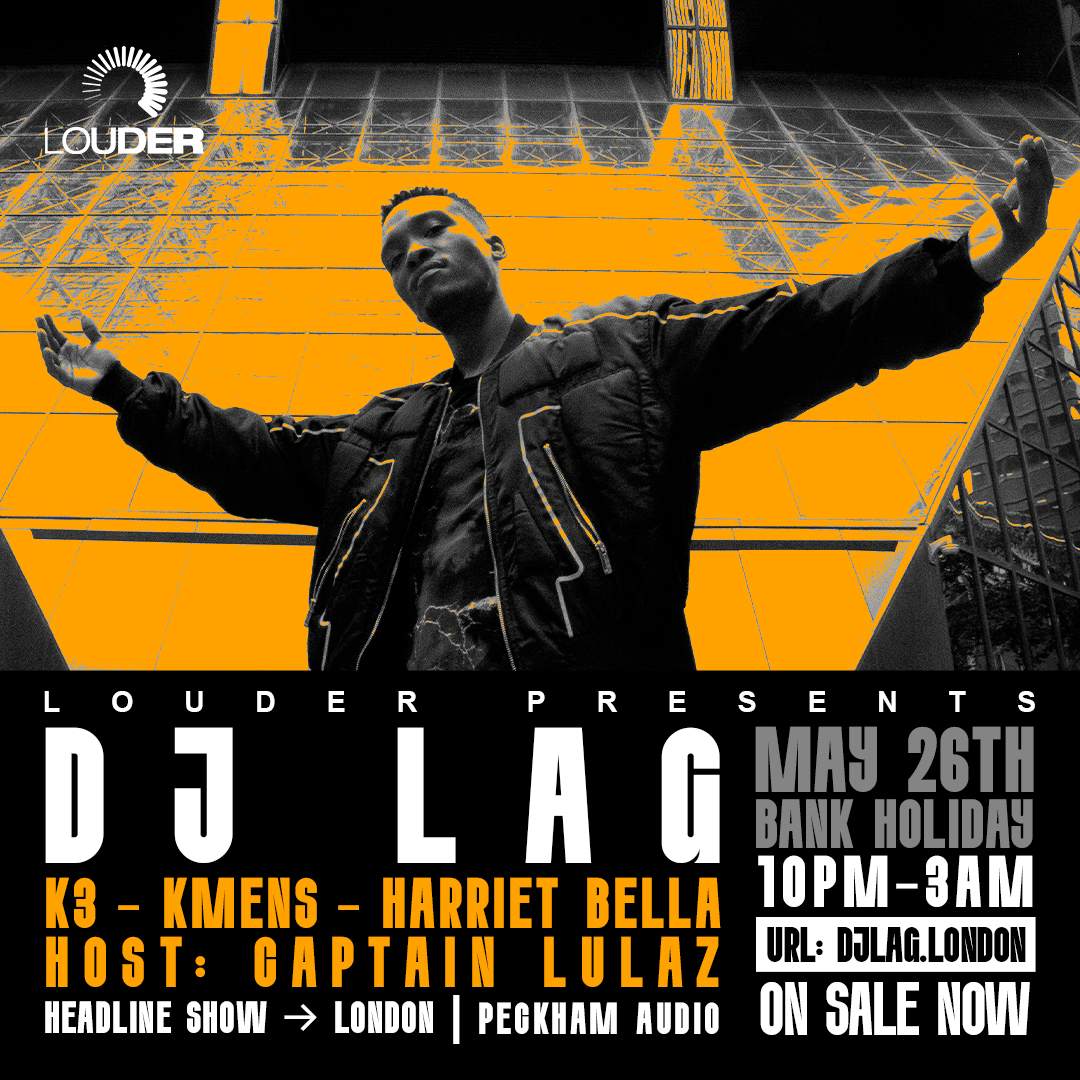 DJ LAG - London Headline Debut - Peckham Audio at Peckham Audio, London