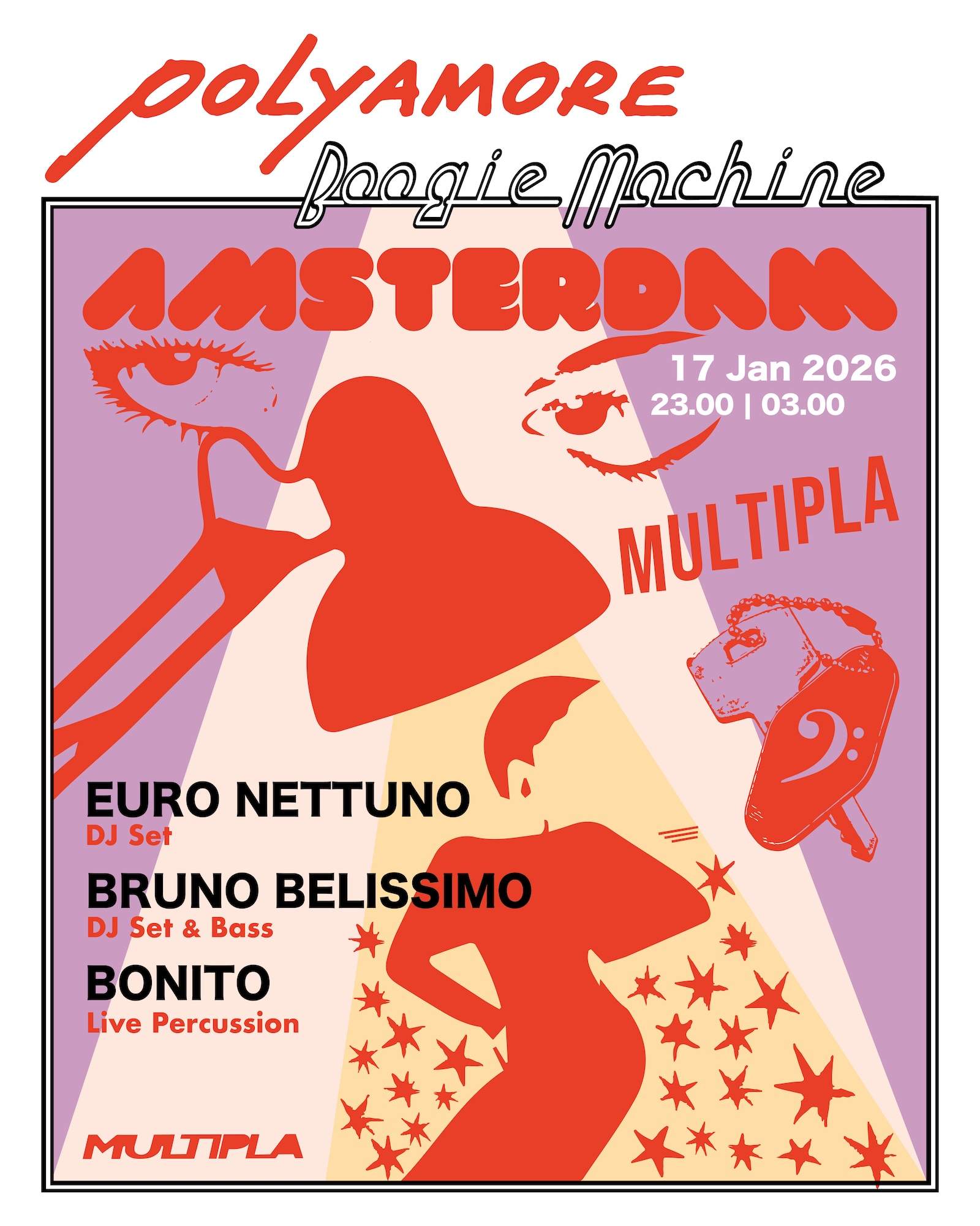 Polyamore Boogie Machine at Multipla Amsterdam at Bar Dancing Multipla ...