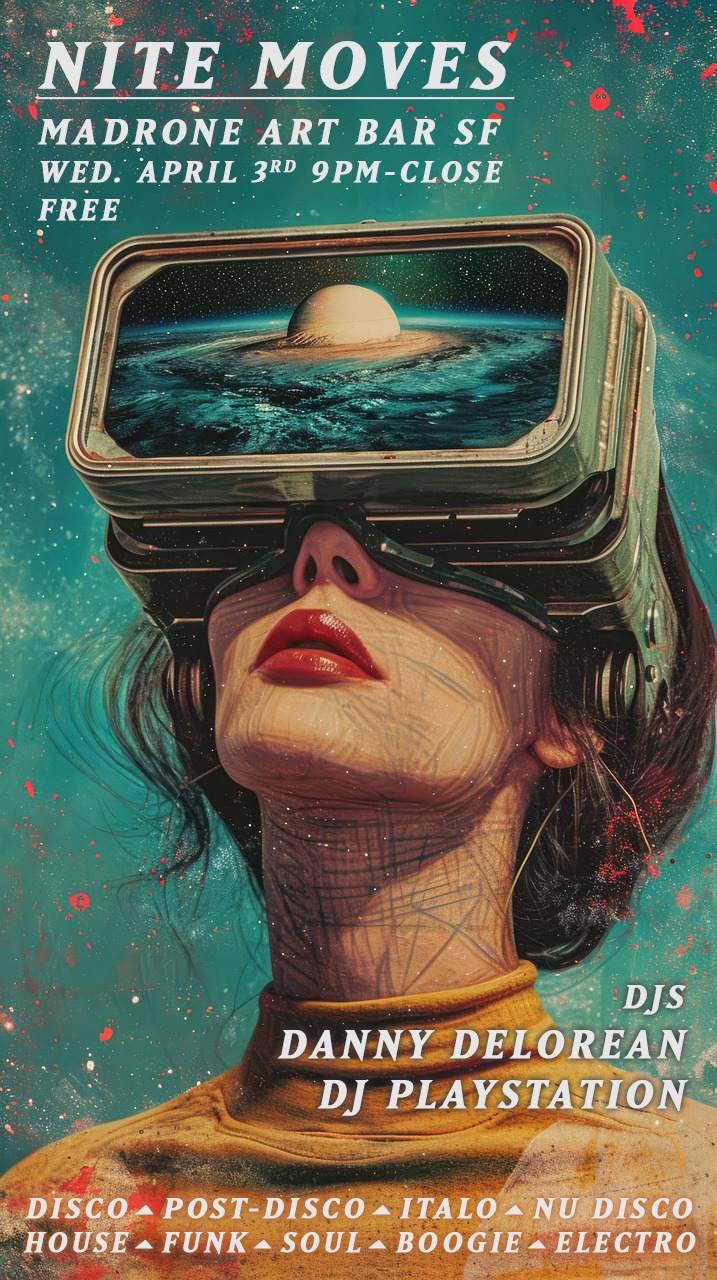 NITE MOVES - FREE PARTY - DISCO, FUNK, SOUL, BOOGIE, NU DISCO, ITALO ...