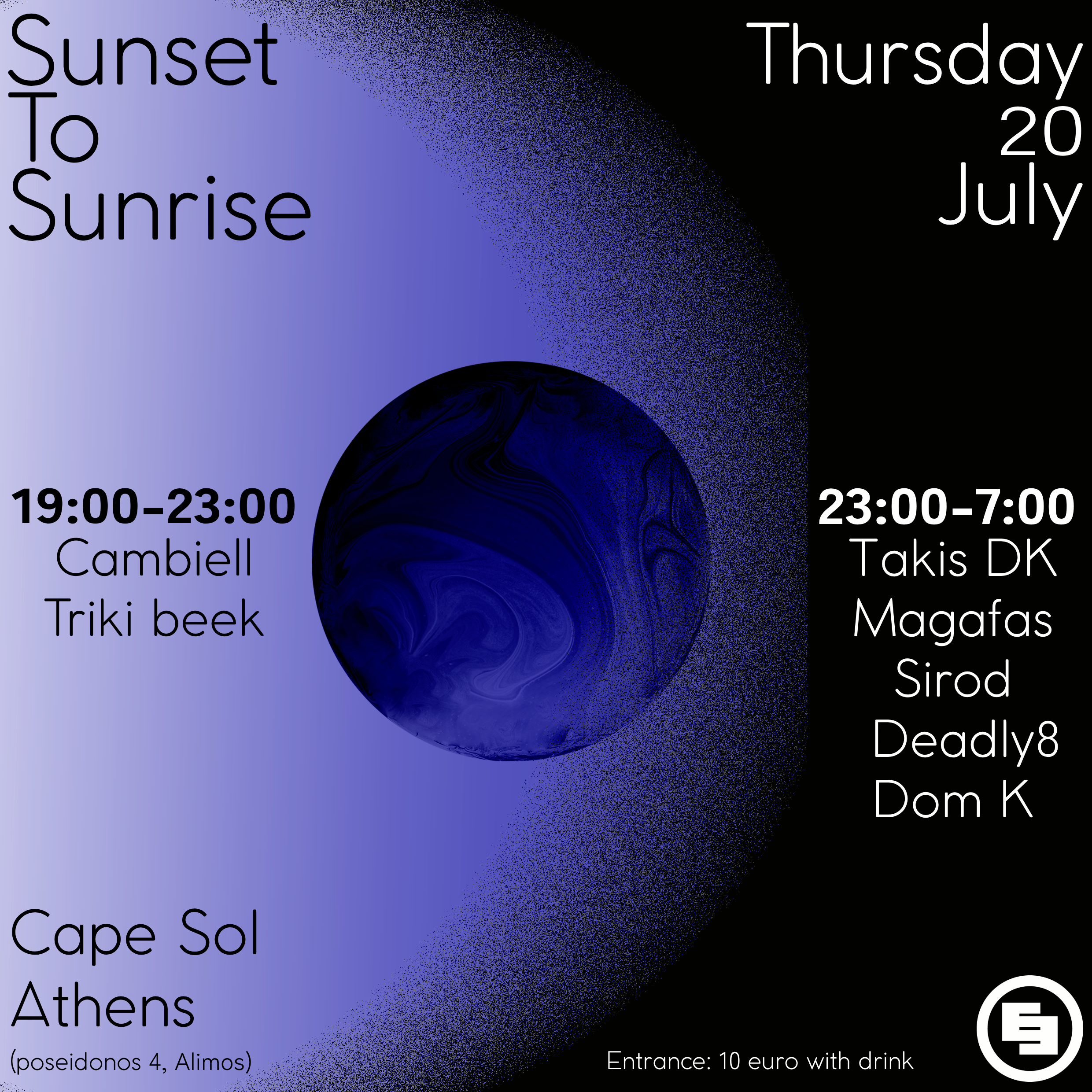 Sunset to Sunrise 12 Hours Beach Party at Cape Sol Alimos bei TBA ...