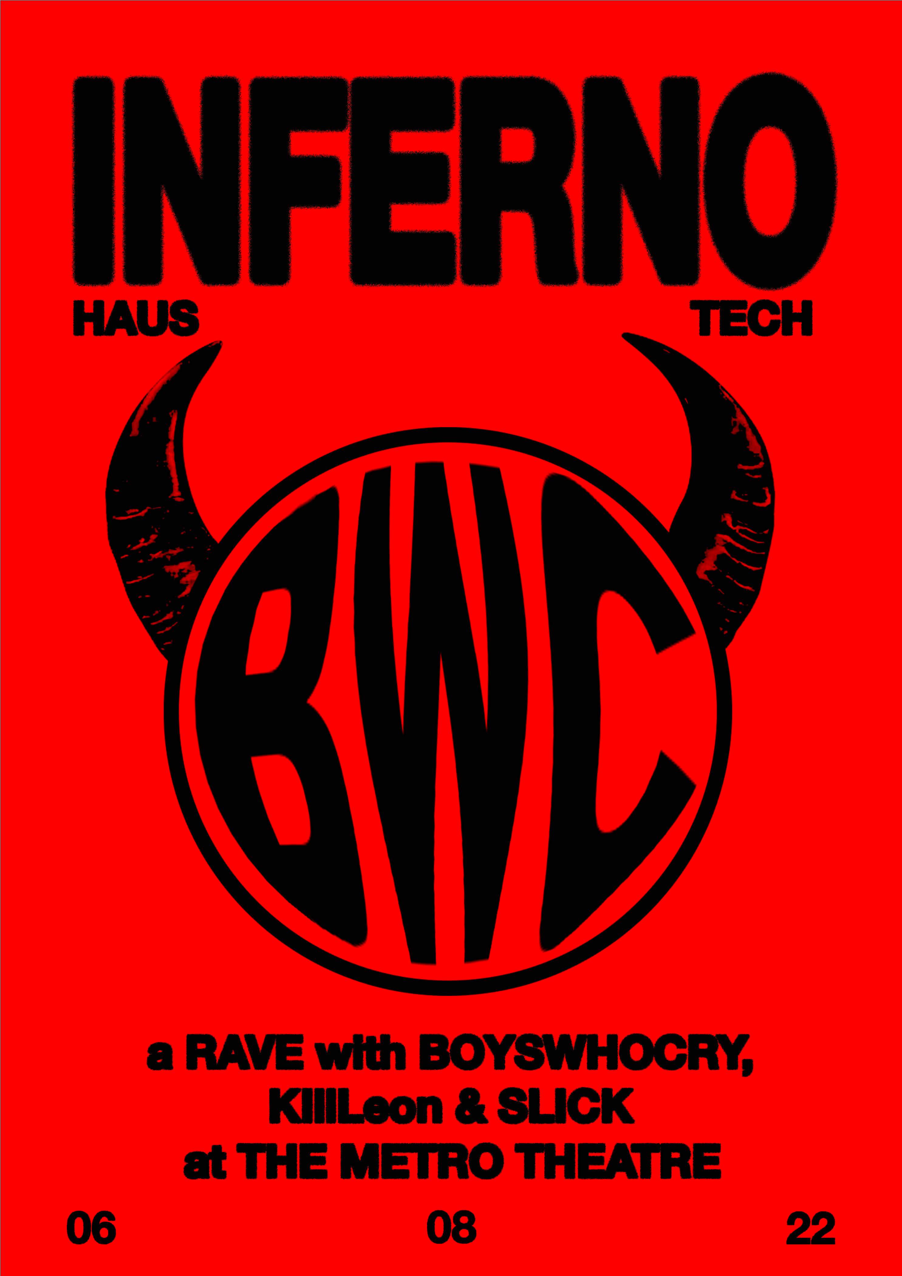 INFERNO at The Metro Theatre, Sydney