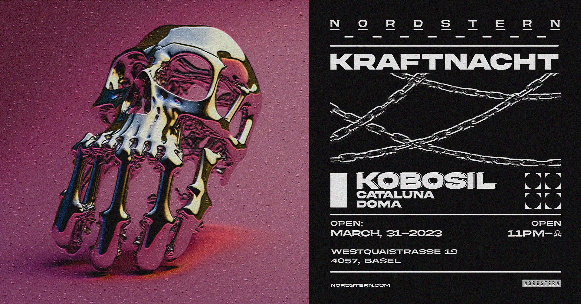 Kraftnacht with Kobosil at Nordstern, Basel