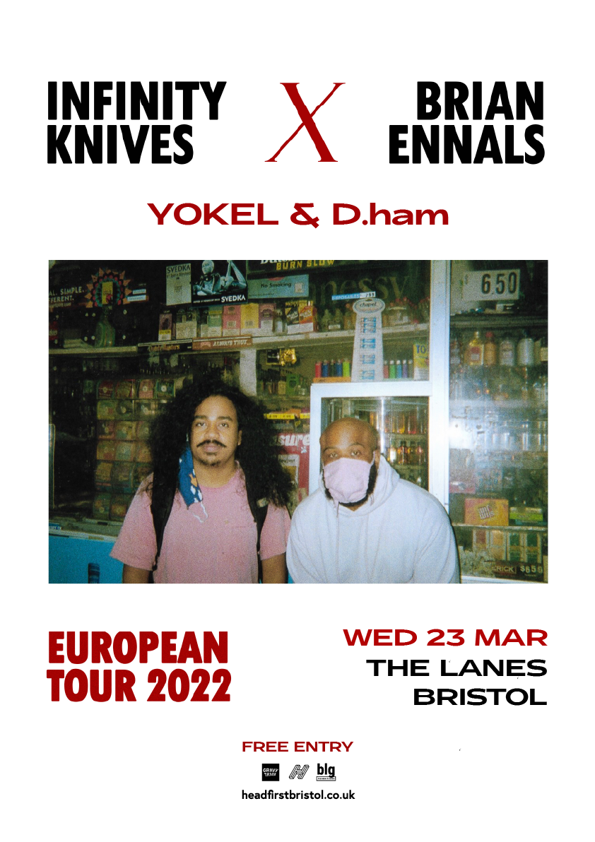 Infinity Knives x Brian Ennals at The Lanes, Bristol