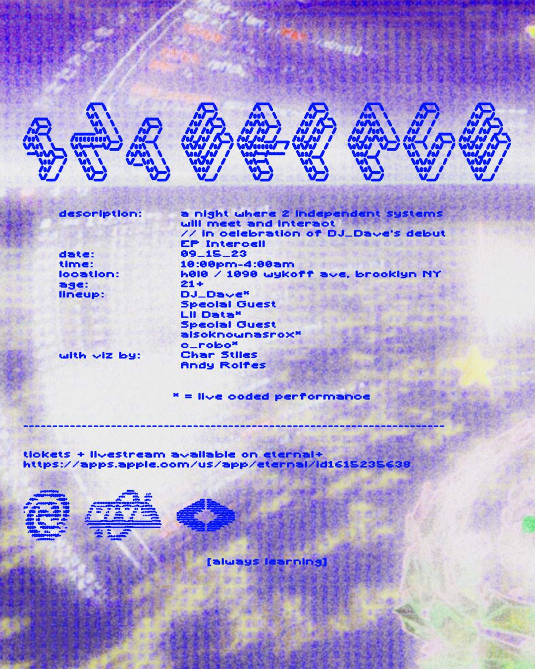 INTERFACE: DJ_Dave EP Release Event bij H0L0, New York City