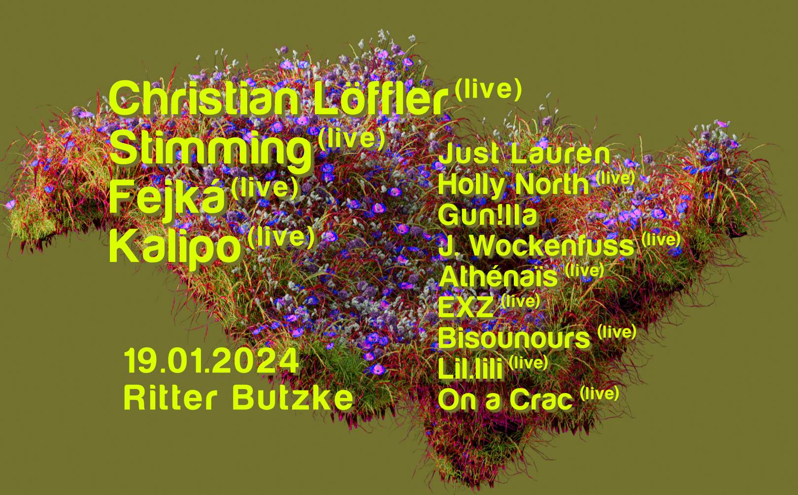 Christian Löffler (live) at Ritter Butzke, Berlin
