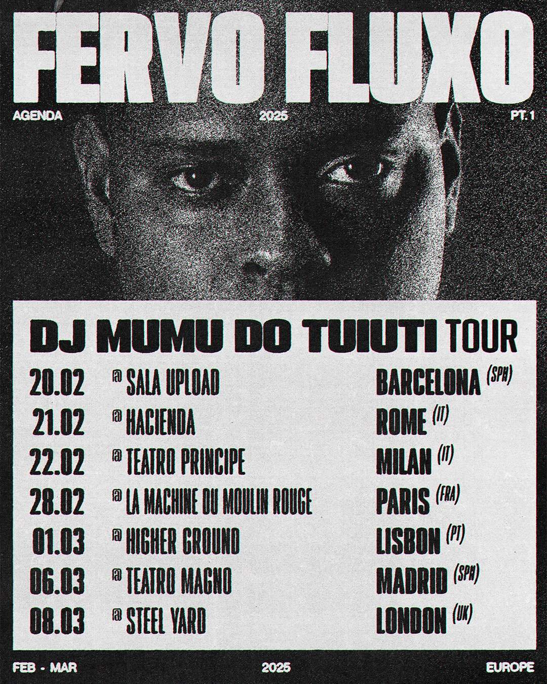 Fervo Fluxo: DJ Mumu do Tuiuti at The Steel Yard, London