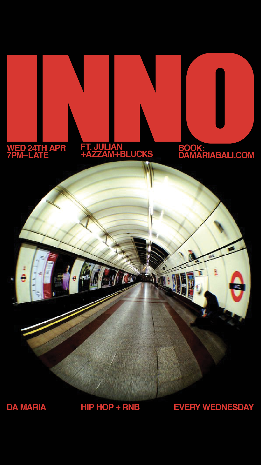 INNO WEDNESDAY at Da Maria, Bali