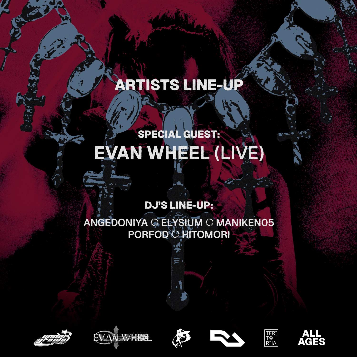 UNDERGROUND GARDEN + EVAN WHEEL (FIN) at Teritorija, Riga